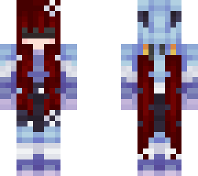 Eerie-Oh Ice Outfit | Minecraft Skin