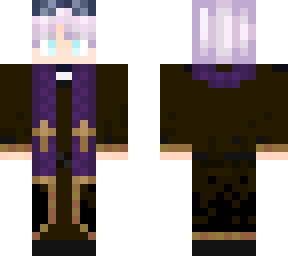 gojo priest with sun glasses | Minecraft Skin