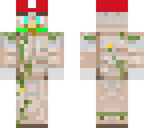 Golem mario | Minecraft Skin