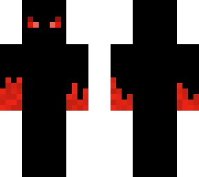 Null With Fire Power | Minecraft Skin