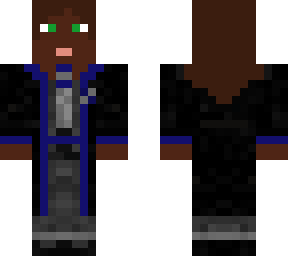 Ravenclaw Girl (dark skin) | Minecraft Skin
