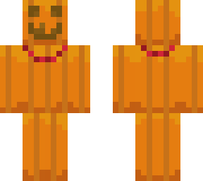 The Pumpkinman v2 - Cape String | Minecraft Skin