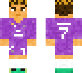 idk got bored and remade my cr7 skin | Minecraft Skin