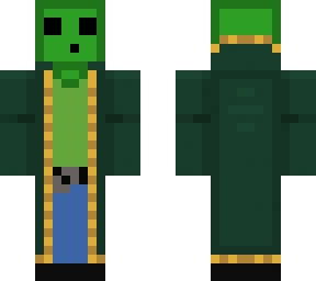 Slime wizard | Minecraft Skin