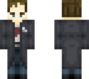 Special Agent Fox William Mulder | Minecraft Skin