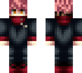 YUJI ITADORI (SERIOUS) | Minecraft Skin