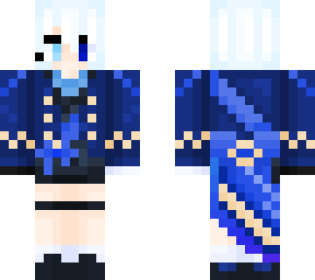 genshin furina | Minecraft Skins
