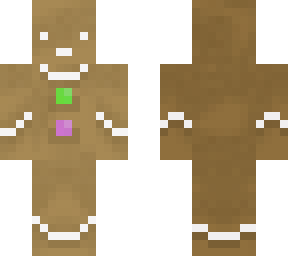 Gingerbread Man (Legacy Console) | Minecraft Skin