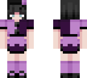 Goth Lolita Clown - Viv | Minecraft Skin