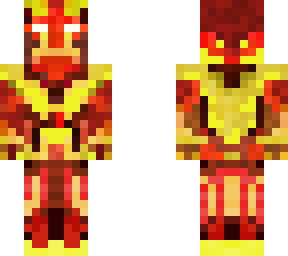 Magma Armor | Minecraft Skin