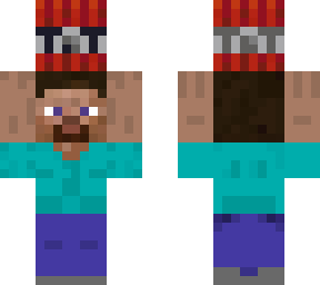 Steve carrying TNT | Minecraft Skin