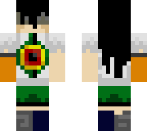 utsuho touhou blindfold | Minecraft Skin