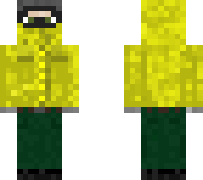 Wildland Firefighter (neck shroud and goggles) | Minecraft Skin