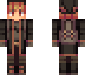 A trail of embers - CE | Minecraft Skin