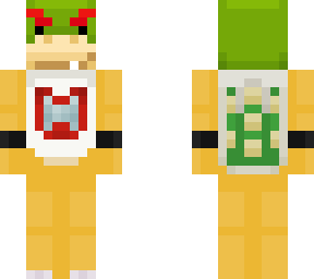 Bowser Jr | Minecraft Skin