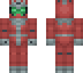 Principality Of Zeon Pilot Suit (0079) (Char Aznable) | Minecraft Skin