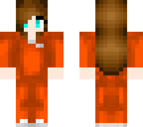 Steve Girl Cute Prison | Minecraft Skin