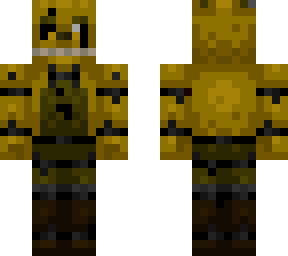 Withered Spring Bonnie | Minecraft Skin