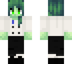 Zombie Girl Mom Cute Chef | Minecraft Skin