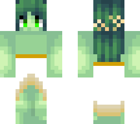 Zombie Girl Mom Cute Goddess | Minecraft Skin