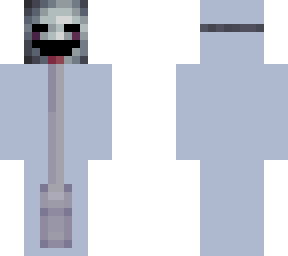 Fork with Horror Puppet Mask | Minecraft Skin