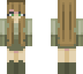 Green olive | Minecraft Skin