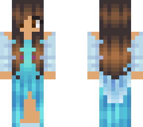 Myself as Elsa | Minecraft Skin