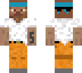 real prisoner steve | Minecraft Skin