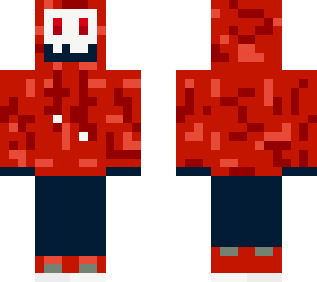Red Reaper Hoodie | Minecraft Skin