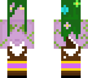 World of Warcraft Dryad (Vanilla Model) | Minecraft Skin
