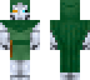 doctor doom /w cracked mask | Minecraft Skin