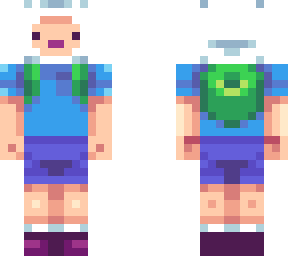 Finn The Human - Adventure Time | Minecraft Skin