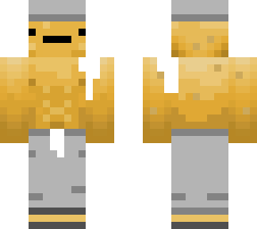 Gym Bro PoTatO Shirtless | Minecraft Skin