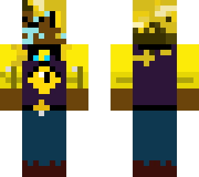 Human Bill Cipher | Minecraft Skin