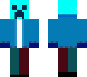 Ice Creeper | Minecraft Skin