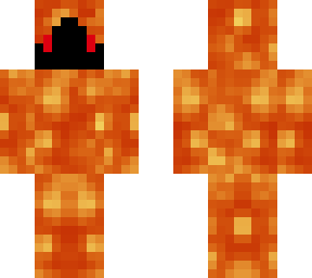 lava man | Minecraft Skin