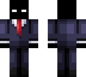 Null with suit | Minecraft Skin