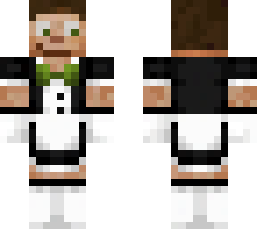 Scar Maid Dress Outfit | Minecraft Skin