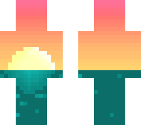 A sunset skin | Minecraft Skin