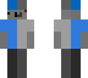 half robot | Minecraft Skins