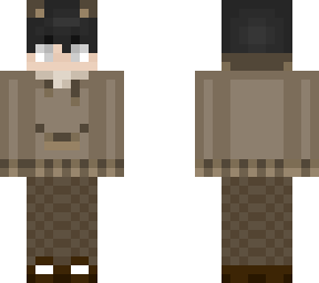 Cute bear boy | Minecraft Skin