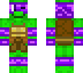 Donatello Shredder's Revenge | Minecraft Skin