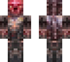 Hellish cyborg | Minecraft Skin