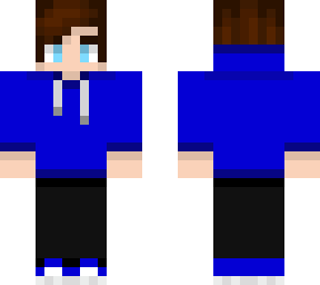 Me wearing a hoodie | Minecraft Skin