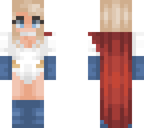Power Girl | Minecraft Skin