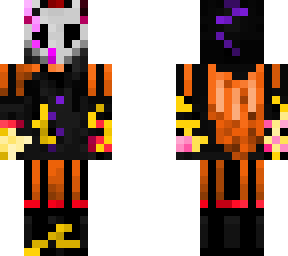 Rasplin x Clownpierce (Gold Edition) | Minecraft Skin