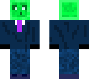 Slime agent | Minecraft Skin