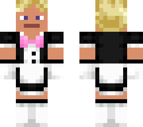 Zedaph Maid Dress Outfit | Minecraft Skin