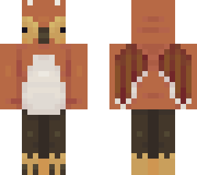 _ The Owl _ RCE | Minecraft Skin