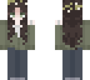 Bellzia's skin edited by me: grunge cottagecore elf | Minecraft Skin